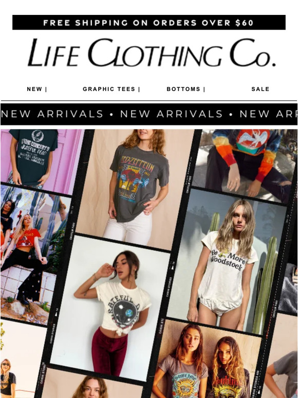 Life Clothing Co: Get Your NEW Concert Outfit Here! | Milled