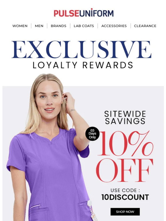 Coupon Code Pulse Uniform