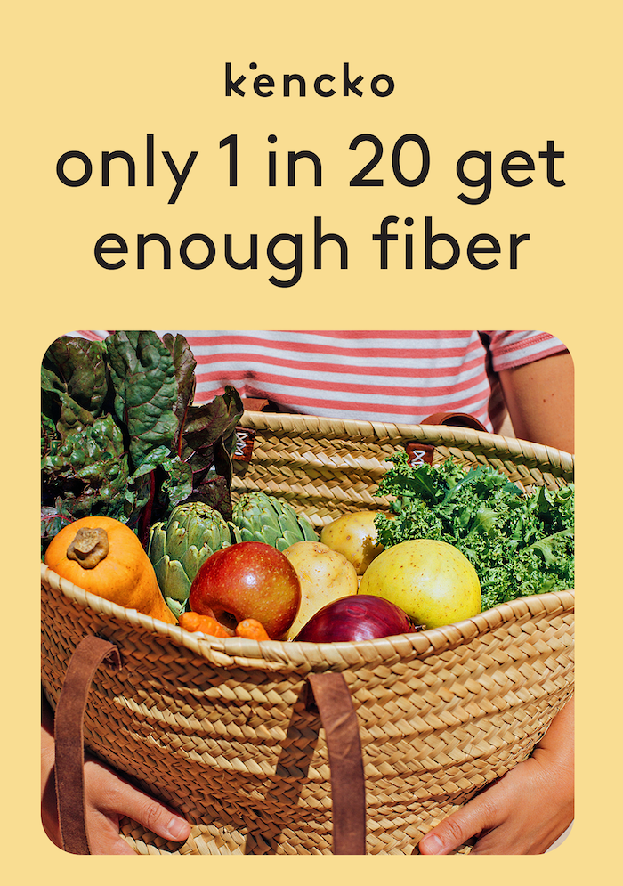 Kencko: only 1 in 20 get enough fiber | Milled