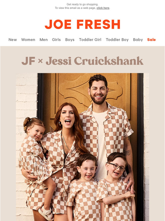 Joe Fresh: JF x Jessi Cruickshank COMING SOON! ⏰ | Milled