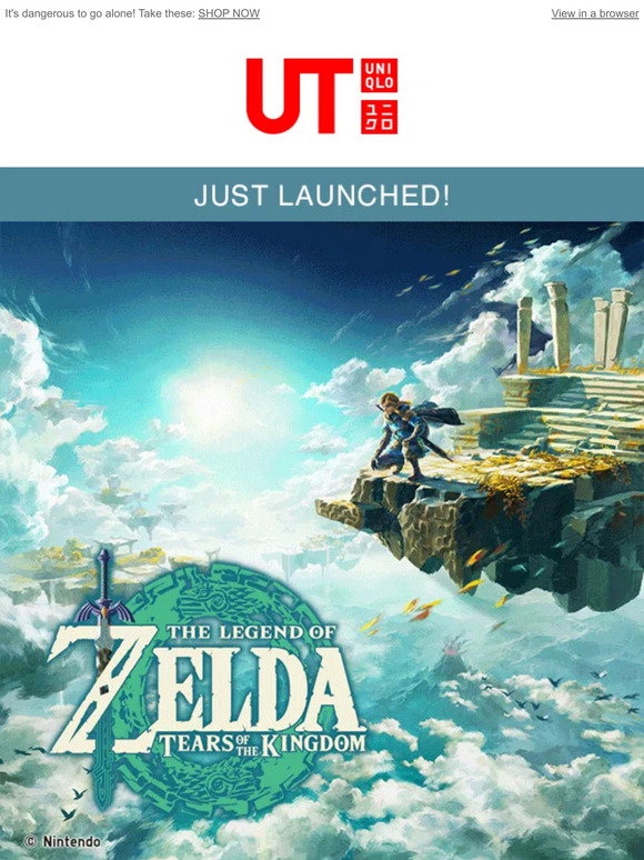 UNIQLO: The Legend of Zelda: Tears of the Kingdom tees are here! | Milled