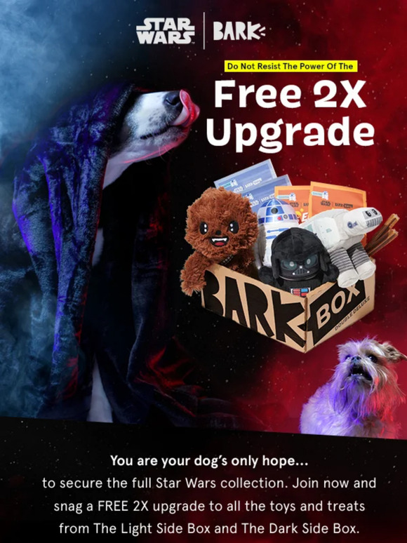 BarkBox: Return Of The Star Wars™ FREE Upgrade | Milled