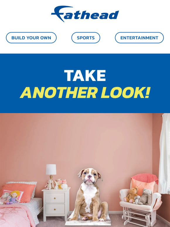 Fathead: Well hello 👋 We saw you checking out a new Fathead! | Milled