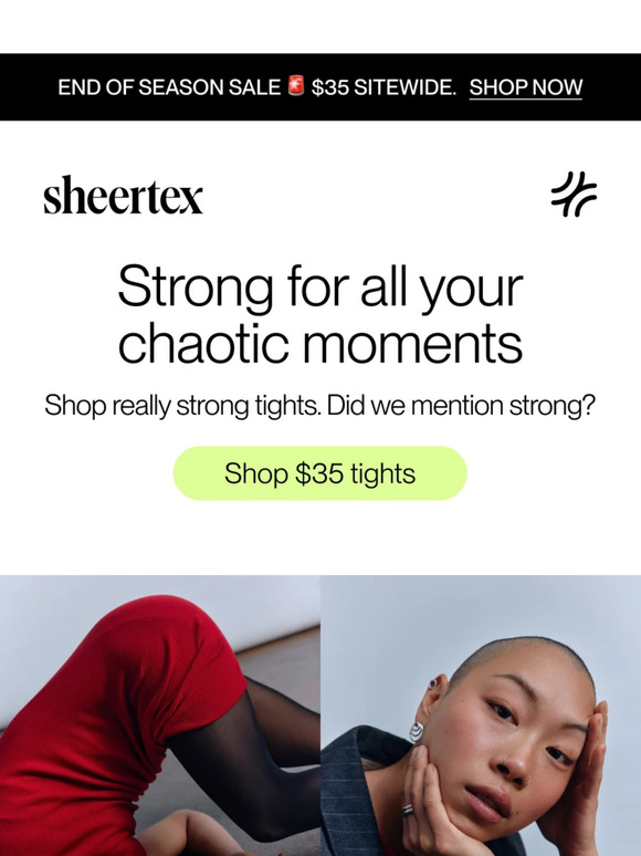 Sheertex: Embrace the chaos - $35 Limited time only | Milled