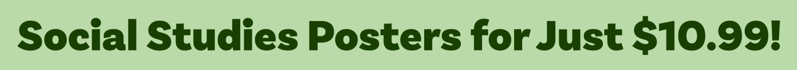 Teacher's Discovery: Save BIG with Social Studies Posters for Just $10. ...