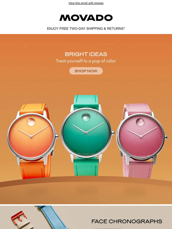 Movado: Our favorite colors for spring | Milled