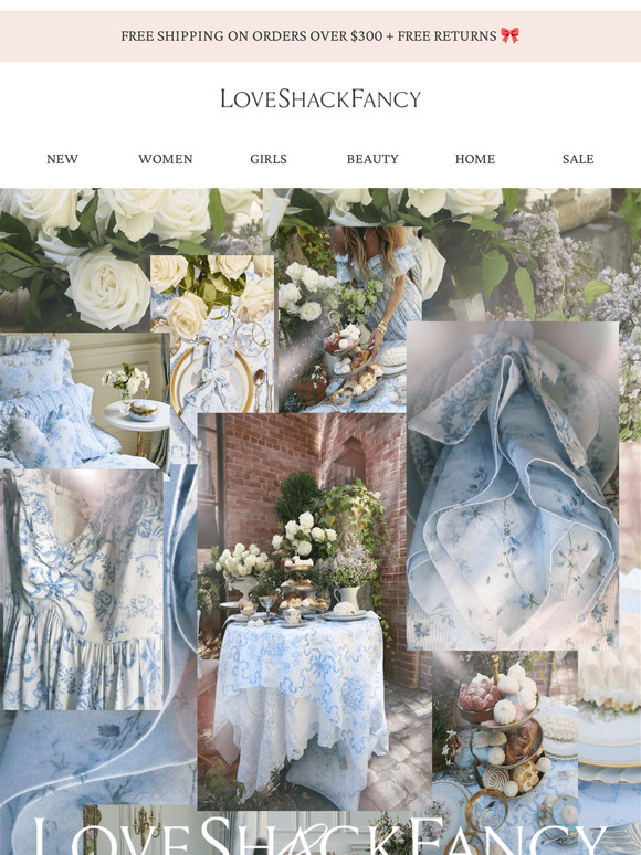 LoveShackFancy: Our New Home Collection Is Here, Exclusively at ...