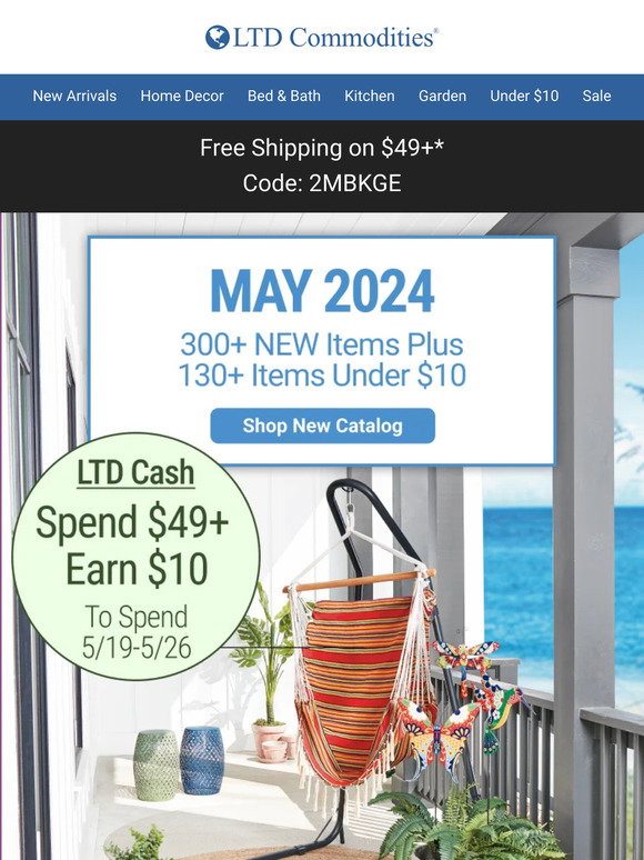 LTD Commodities: 300+ NEW Items | 130+ Under $10 | Milled