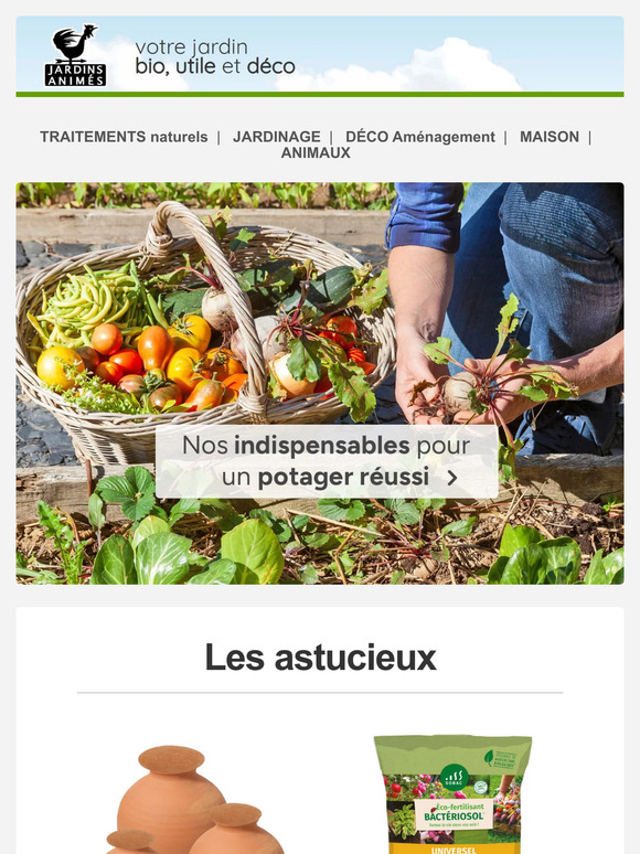 Jardins Animés: Nos indispensables pour un potager réussi 🌱 | Milled