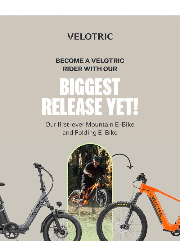 Velotric: New! Meet the Velotric Summit 1 + Velotric Fold 1 | Milled
