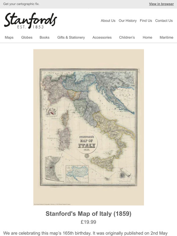 Stanfords: 10 Maps we’re talking about | Milled