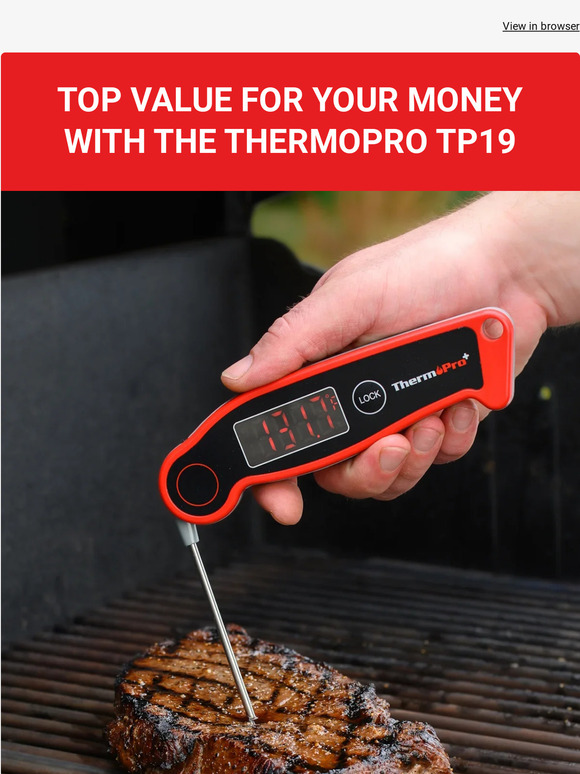 ThermoPro: Find Out Why Reviewers Are Praising The TP19 | Milled
