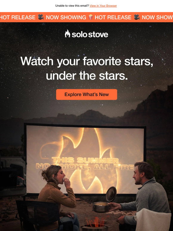Solo Stove: World Premiere - Introducing Movie Night by Solo Stove 🎥 ...