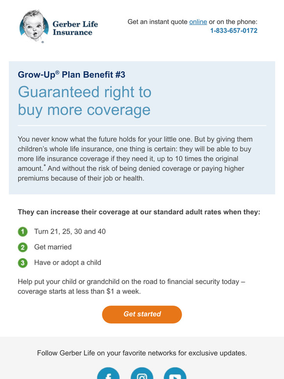 Gerber Life Insurance: Future proofing with the Grow-Up® Plan | Milled