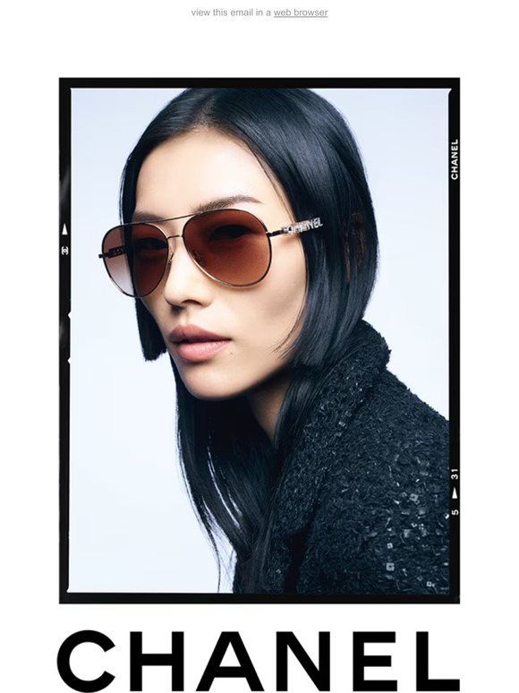 Chanel: Bold codes — CHANEL Spring-Summer 2024 eyewear campaign | Milled