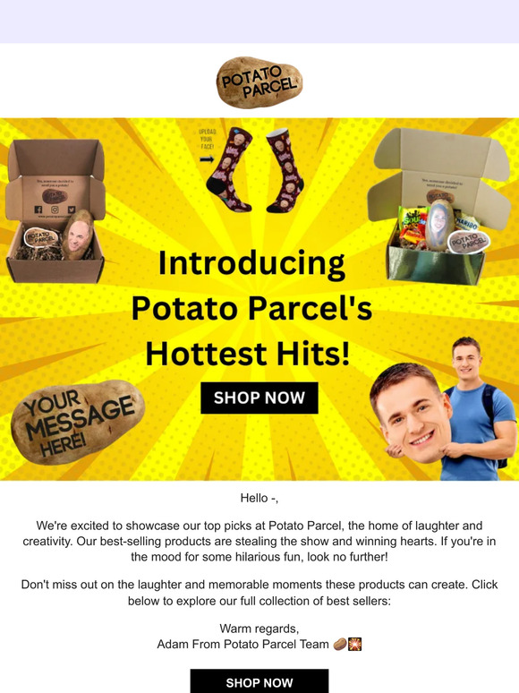 Potato Parcel: Introducing Potato Parcel's Hottest Hits! | Milled