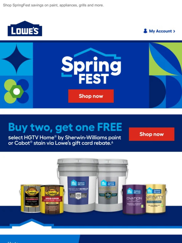 Lowes Email Newsletters: Shop Sales, Discounts, and Coupon Codes