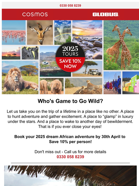 Cosmos Holidays: Explore Africa in 2025 | Milled