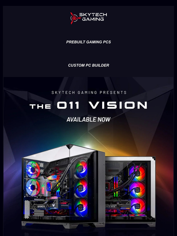 Skytech Gaming: Meet the O11 Vision: Blending next-level aesthetics ...