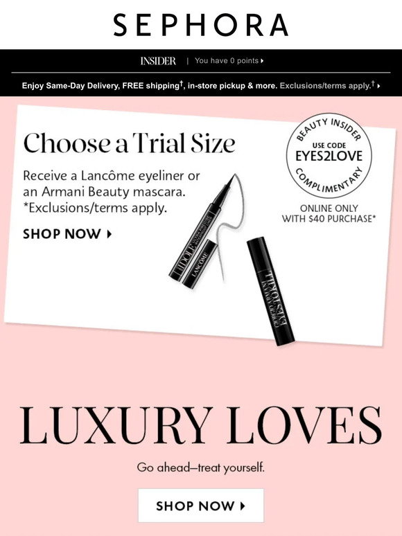 Sephora Email Newsletters: Shop Sales, Discounts, and Coupon Codes