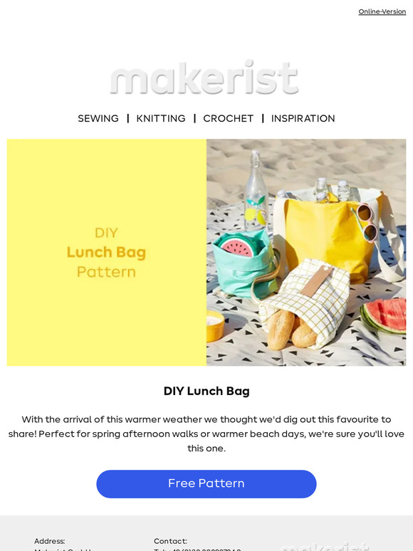 Makerist: 💐 A Free Pattern for you! 💐 | Milled