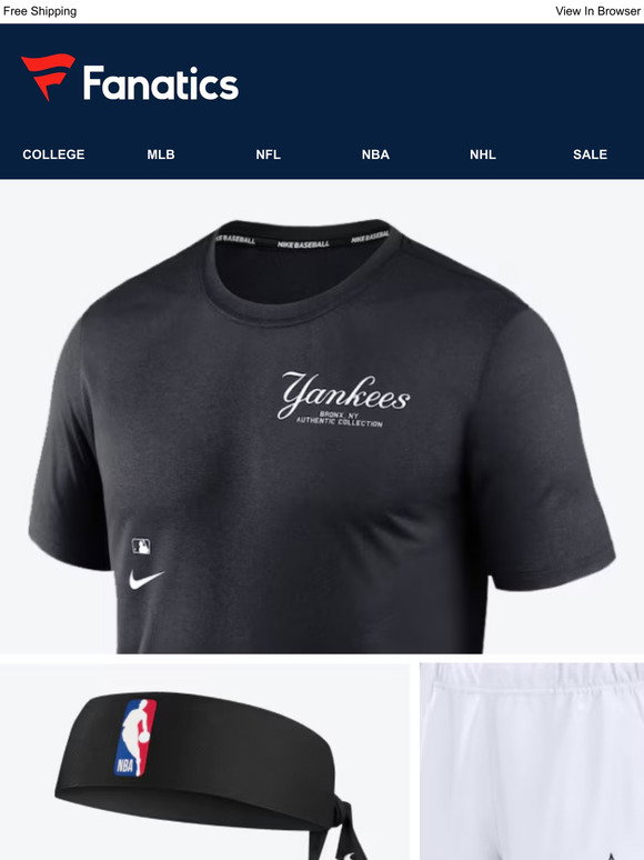 Fanatics: Make a Statement: Standout Pieces for the Bold Athlete | Milled