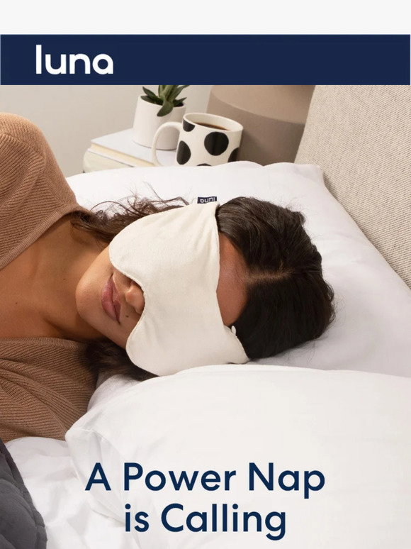 Luna Weighted Blankets: Plans Tonight? Rest up with a Power Nap! 💤 | Milled