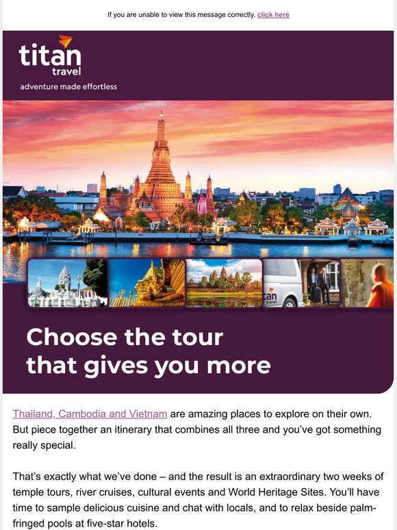 Titan Travel: The ultimate Southeast Asian adventure | Milled