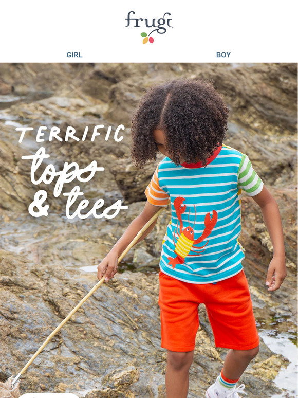 Frugi: NEW Bright & Bold Colourful Tees | Milled