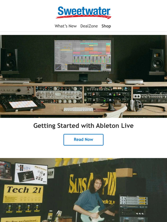 Sweetwater: Getting Started with Ableton Live | Milled