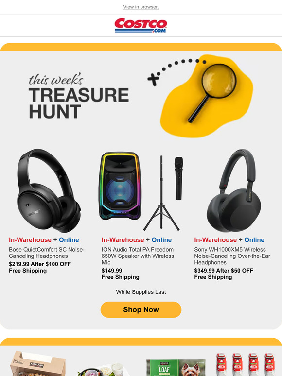 Costco: Check Out This Week's Treasure Hunt! | Milled