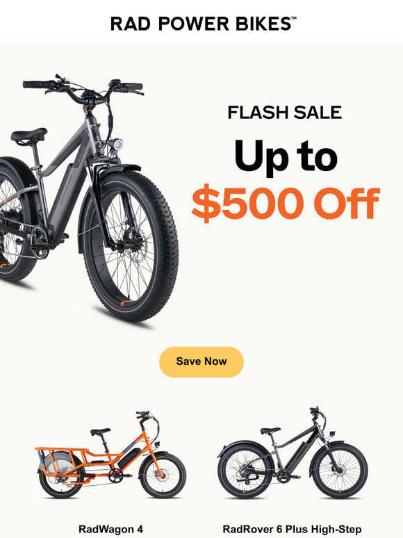 Rad Power Bikes: Final Weekend 💥 Up to $500 in Savings | Milled