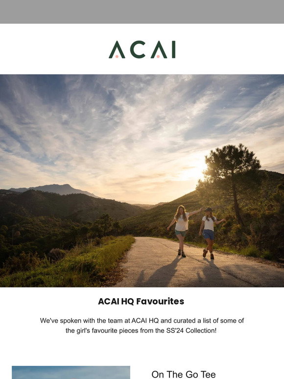 ACAI Outdoorwear: Our top picks from the SS'24 Collection | Milled