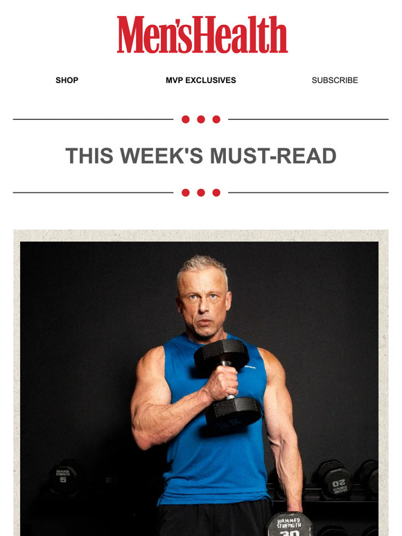 Men'sHealth: Building Muscle Over 50 Is Possible With Our New Workout ...