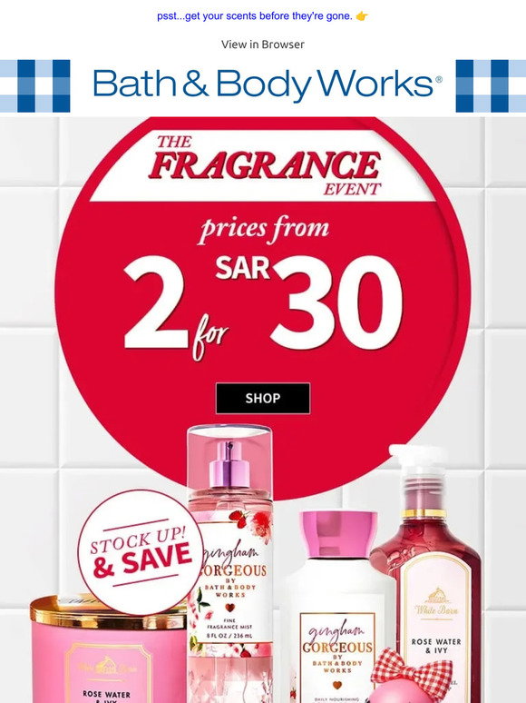 Bath & Body Works KSA: 🐥 these deals for LIMITED TIME ONLY! 🤩 | Milled