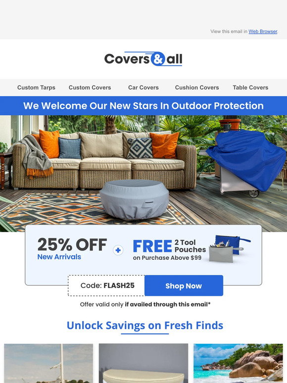 Coversandall: ️New Custom Covers Now Available! | Milled