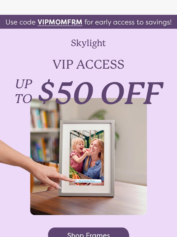 Skylight: Your VIP discount on Skylight Calendar! | Milled