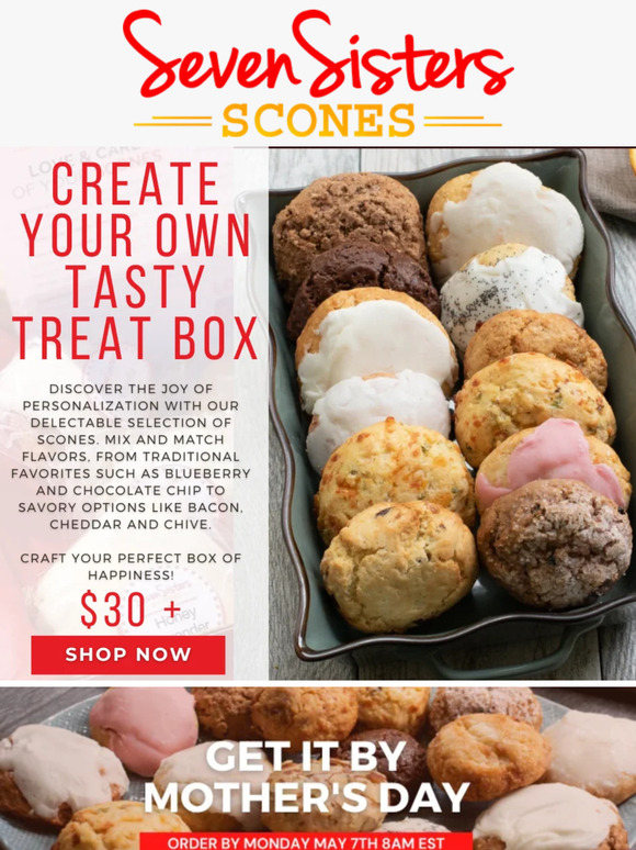 Seven Sisters Scones: 🎊 Your Scones, Your Way: Mix & Match Flavors ...