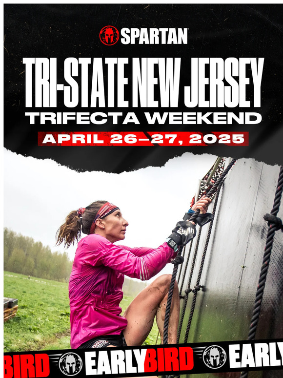 Spartan Race: 2025 Spartan Tri-State New Jersey: Now Open 🚨 | Milled
