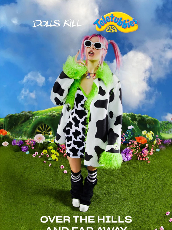 Dolls Kill: Dolls Kill x Teletubbies Is HERE!!! 💜💚💛 ️ | Milled