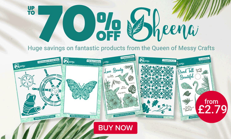 Craft Stash: 50% off all Sheena - the Queen of Messy Crafts! | Milled