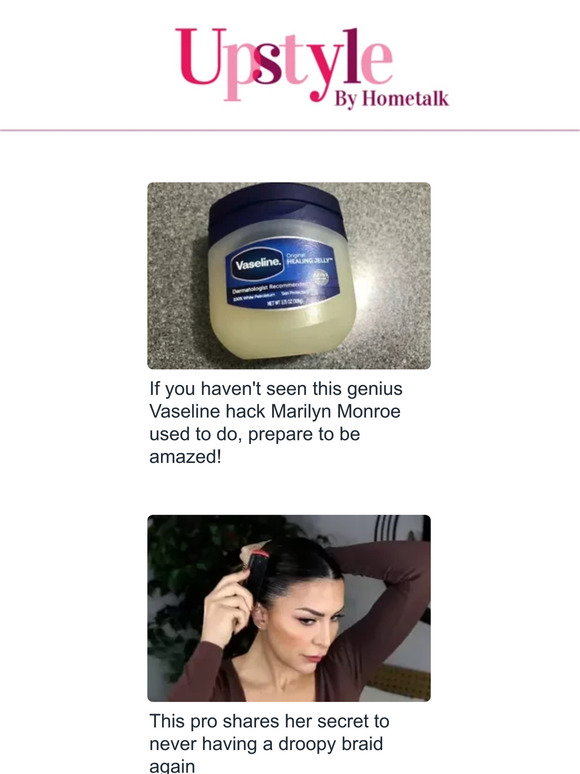 Hometalk The Marilyn Monroe Vaseline Hack Milled 2794