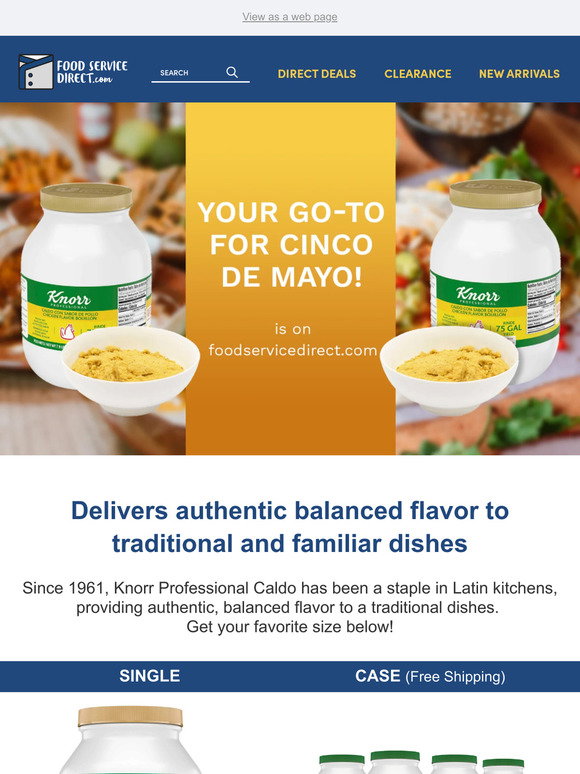 Food Service Direct: 🌮 The go-to bouillon base for Cinco de Mayo | Milled