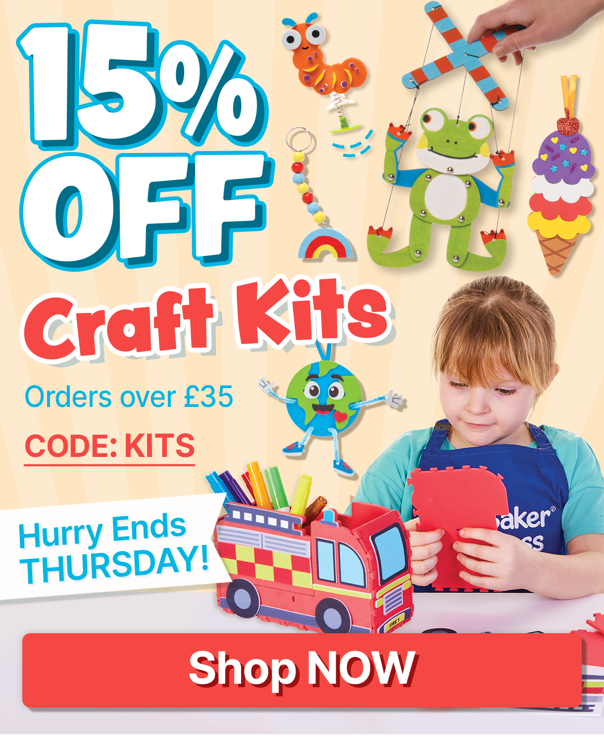 Baker Ross: Save Big on Craft Kits: Get 15% Off Today | Milled