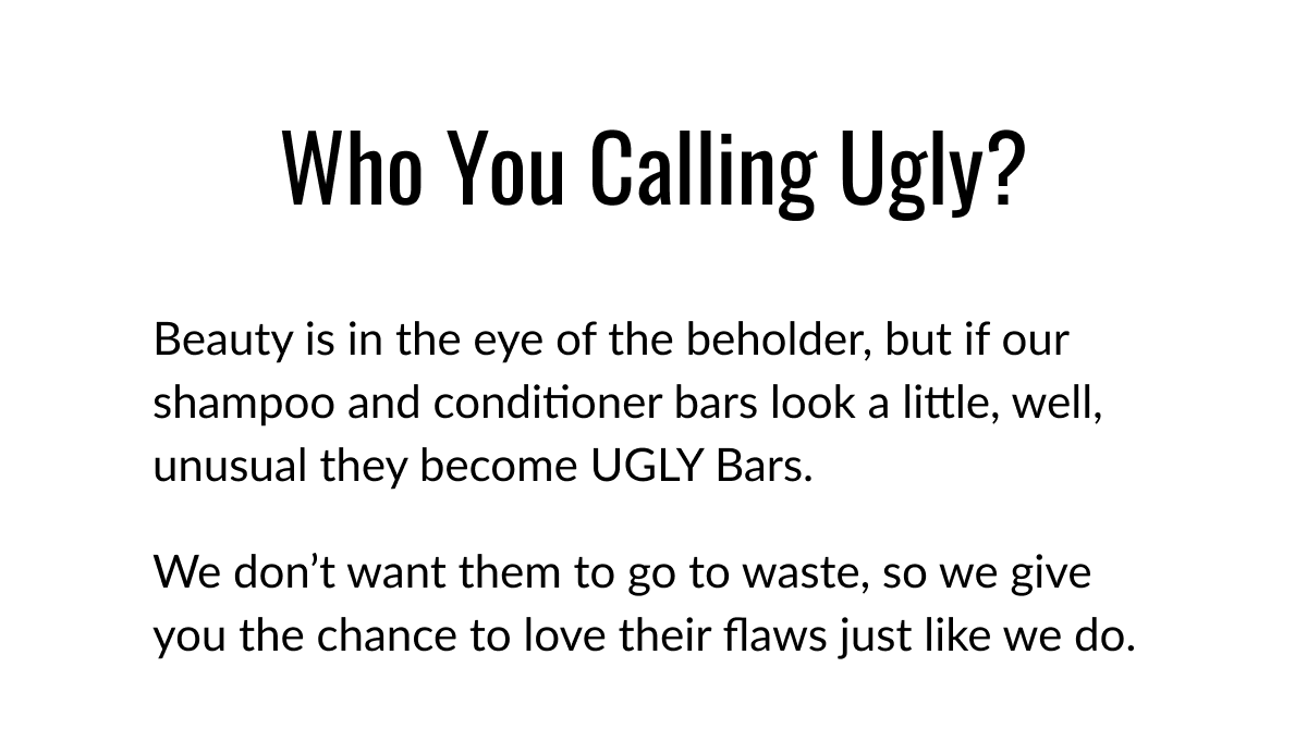 Zero Waste Store: UGLY bars are back 👀👻 | Milled