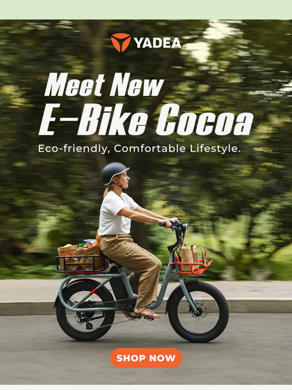 Yadea: Meet Yadea New Cargo Ebike Cocoa💯 | Milled