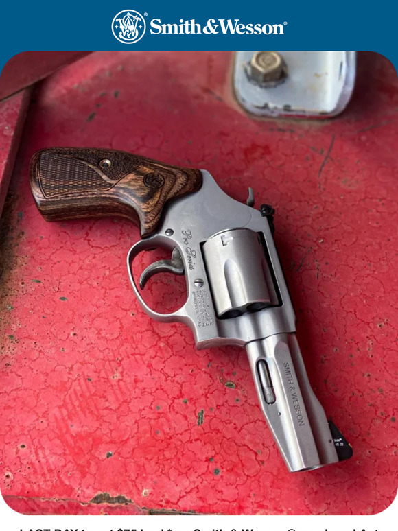 Smith & Wesson: LAST DAY! Up to $75 Off Revolver! | Milled