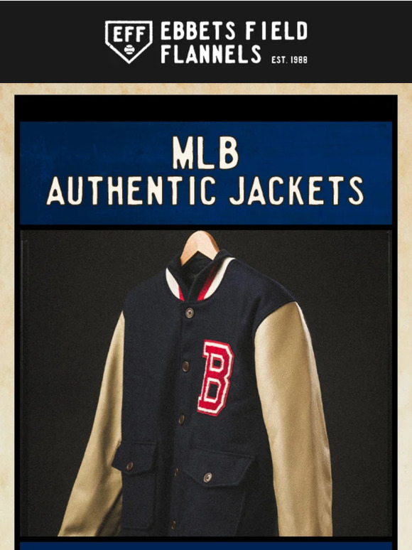Ebbets Field Flannels: New Authentic Jacket are HERE! | Milled