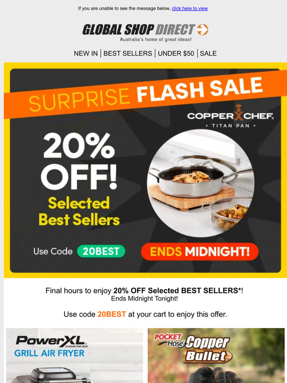 Global Shop Direct: NEW Catalogue Out Now! | Milled