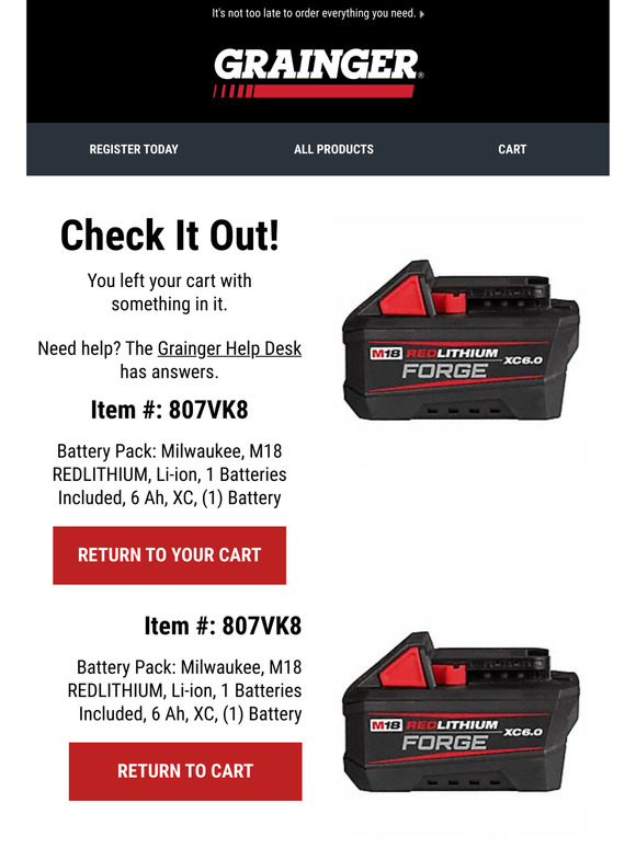 Grainger Email Newsletters: Shop Sales, Discounts, and Coupon Codes